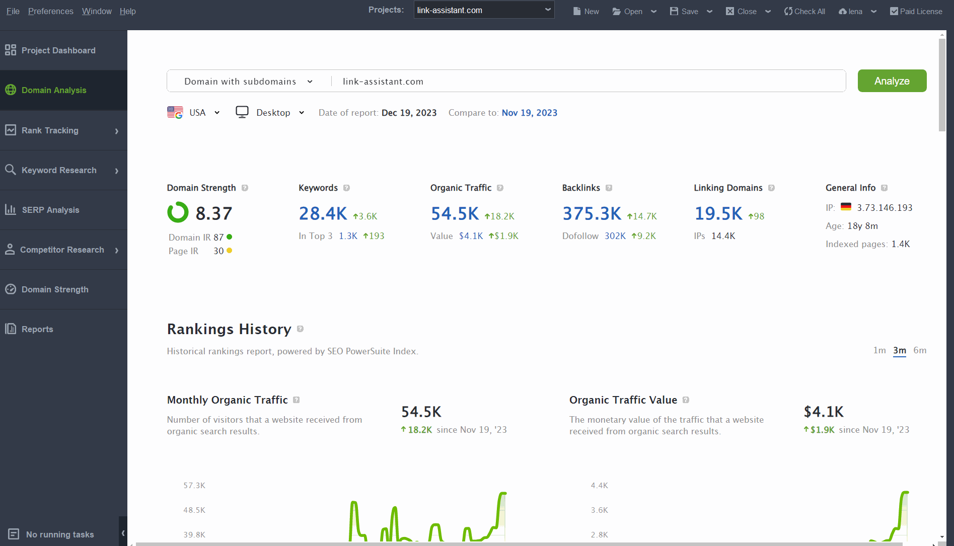 How Do I Export My Rank History From Rank Tracker To Excel SEO